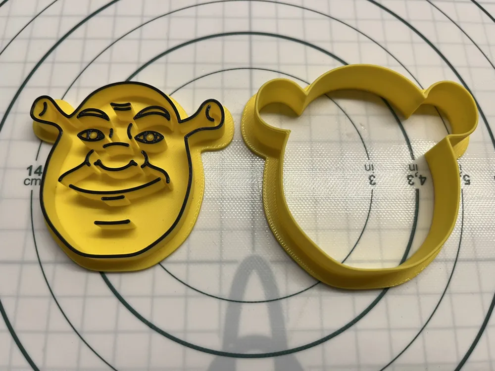 Shrek head cookie cutter - Free 3D Print Model - MakerWorld