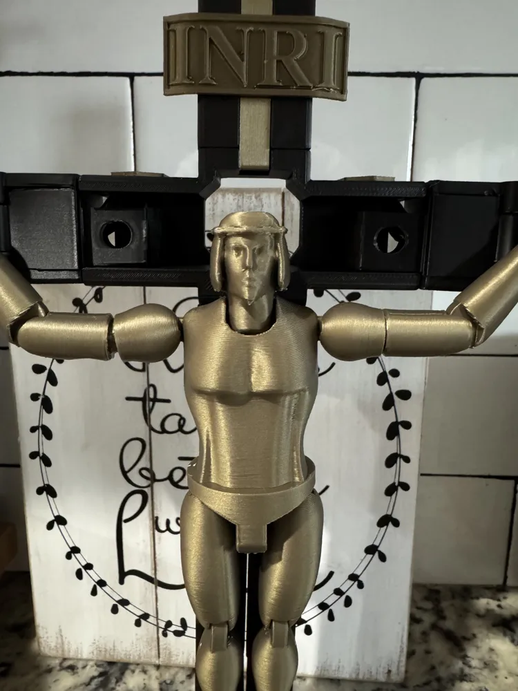 Jesús: Armadura de robot Mech por Huesos Black MakerWorld: Descarga ...