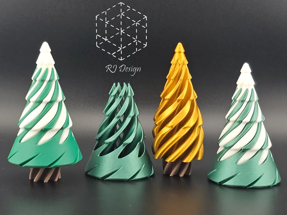 V3 Series - Christmas Tree Passthrough w Base - Free 3D Print Model - MakerWorld