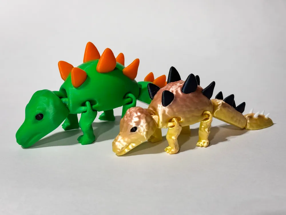 Flexi Stego-Dile Articulated Toy | No Supports by Sulena 3D Design ...