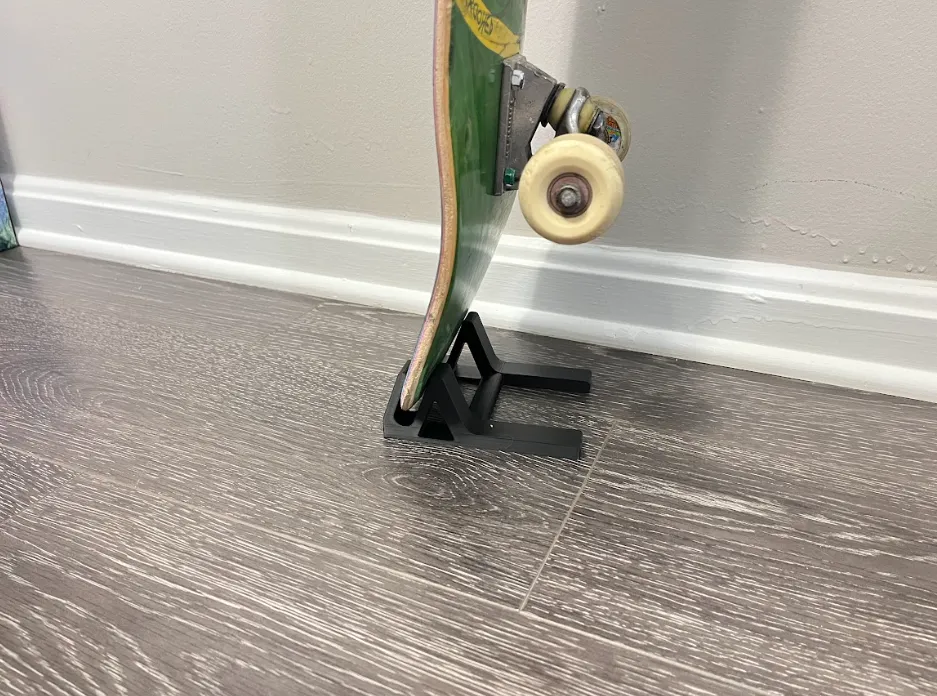 Skateboard Floor Stand - Free 3D Print Model - MakerWorld