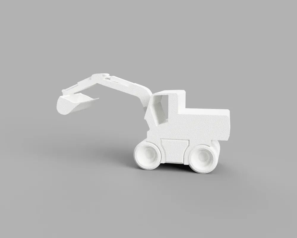 Good Printable Mini Excavator / Mini Bagger by Tekk3D - MakerWorld
