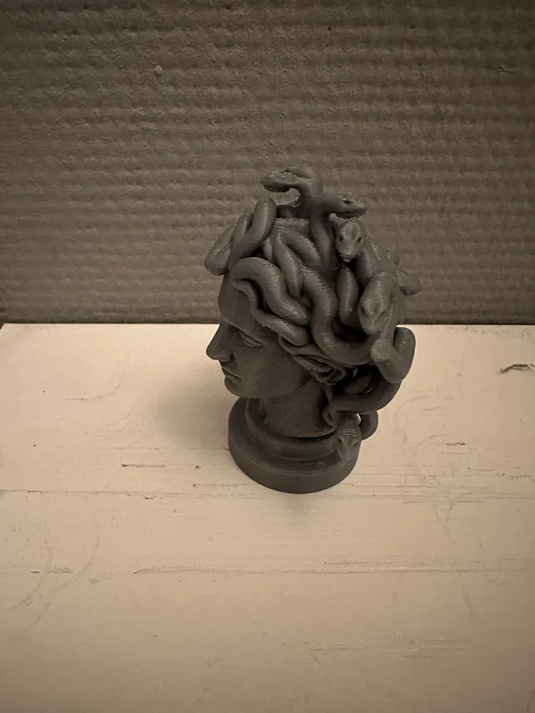 Medusa Sculpture – Mythical Greek Decorative Model by MHO MakerWorld ...