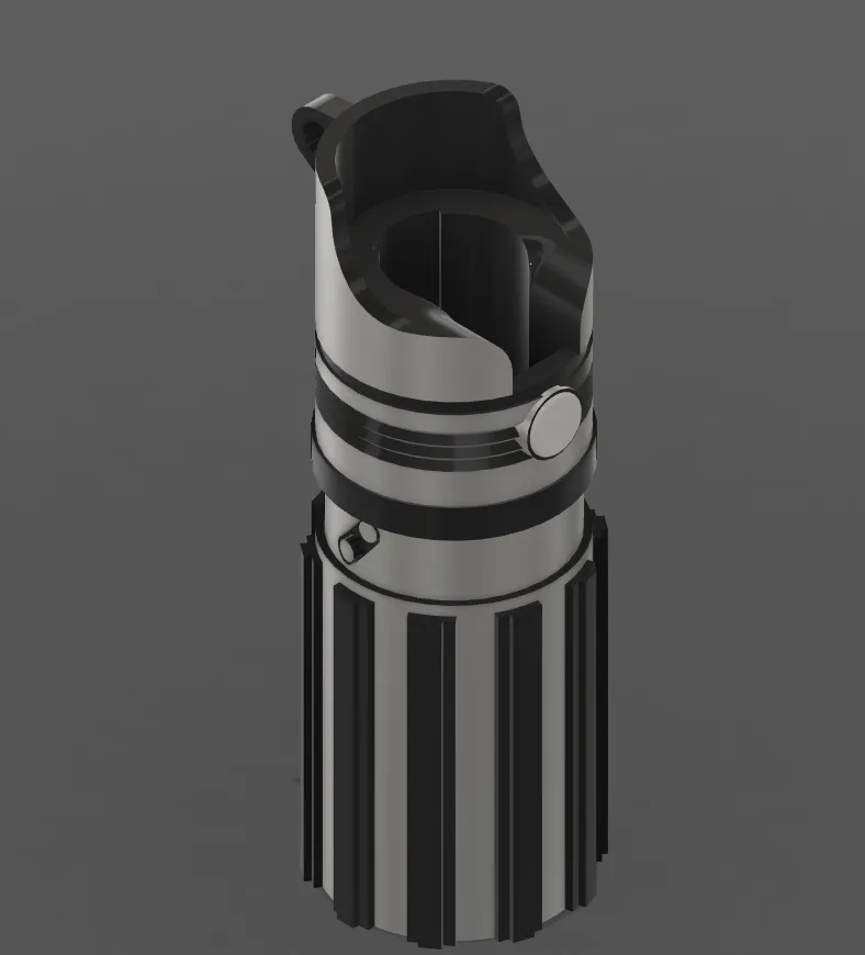 Lightsaber Clipper Lighter Case by Niski MakerWorld: Download Free 3D ...