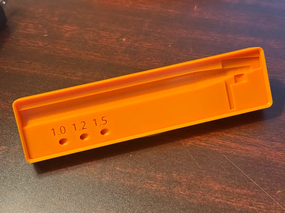 Leather Groover Tool - Gridfinity - Free 3D Print Model - MakerWorld