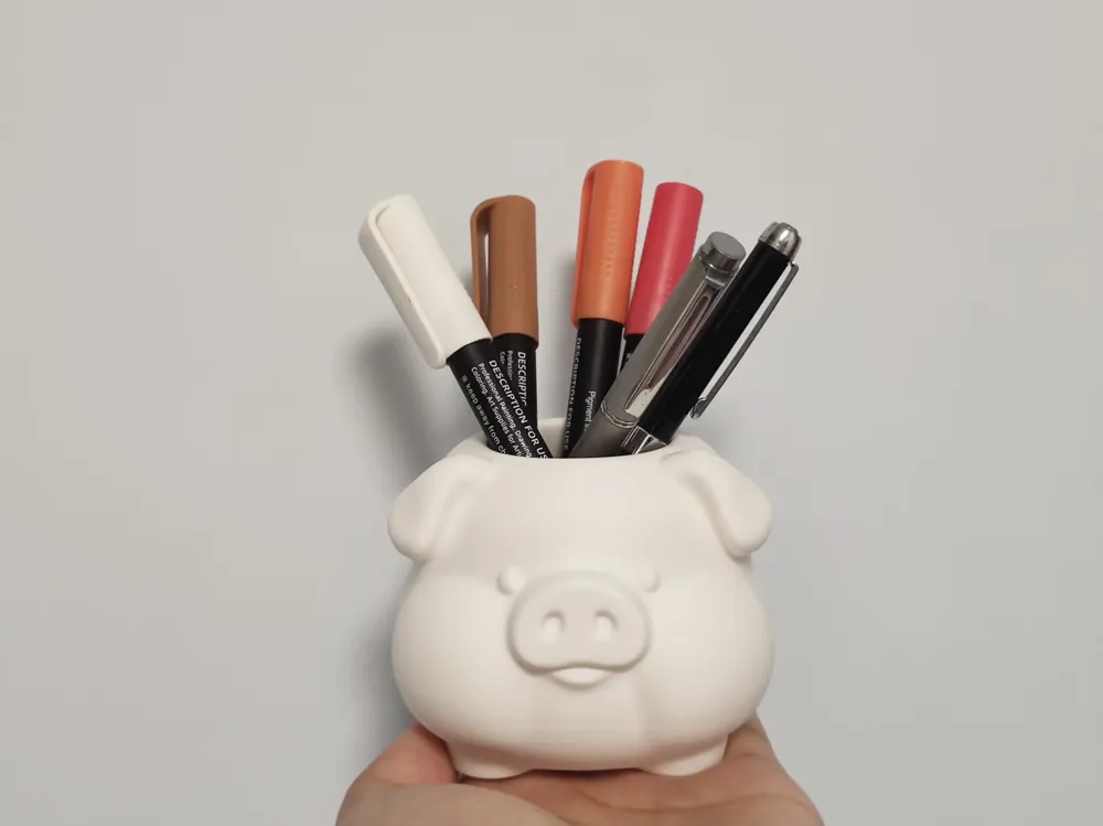 Pig Pen Holder - Free 3D Print Model - MakerWorld