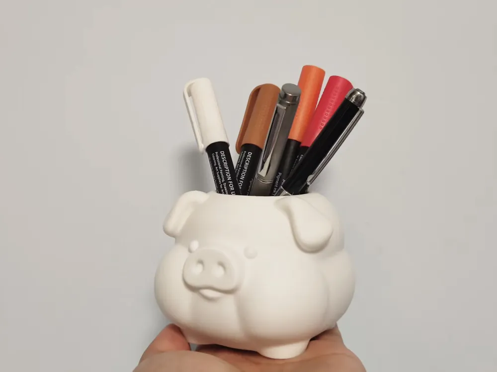 Pig Pen Holder - Free 3D Print Model - MakerWorld