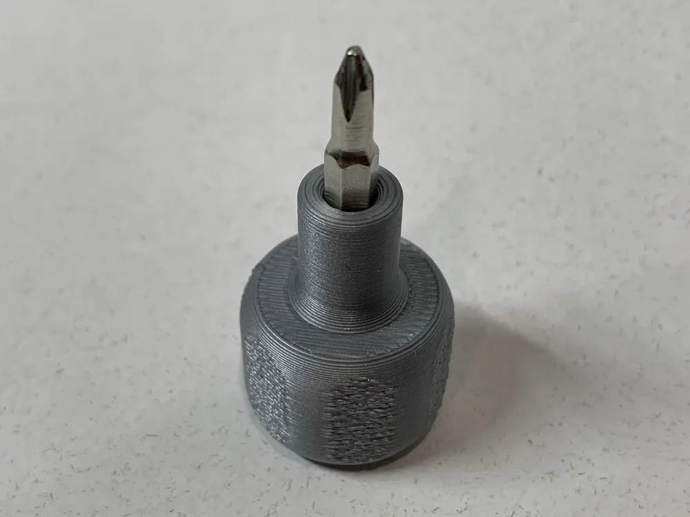 Mini Thumb Driver (For 4mm Bits) - Free 3D Print Model - MakerWorld
