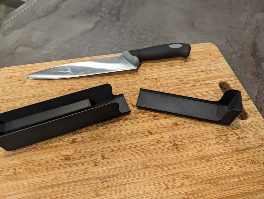 Gridfinity Chef knife holder - Free 3D Print Model - MakerWorld