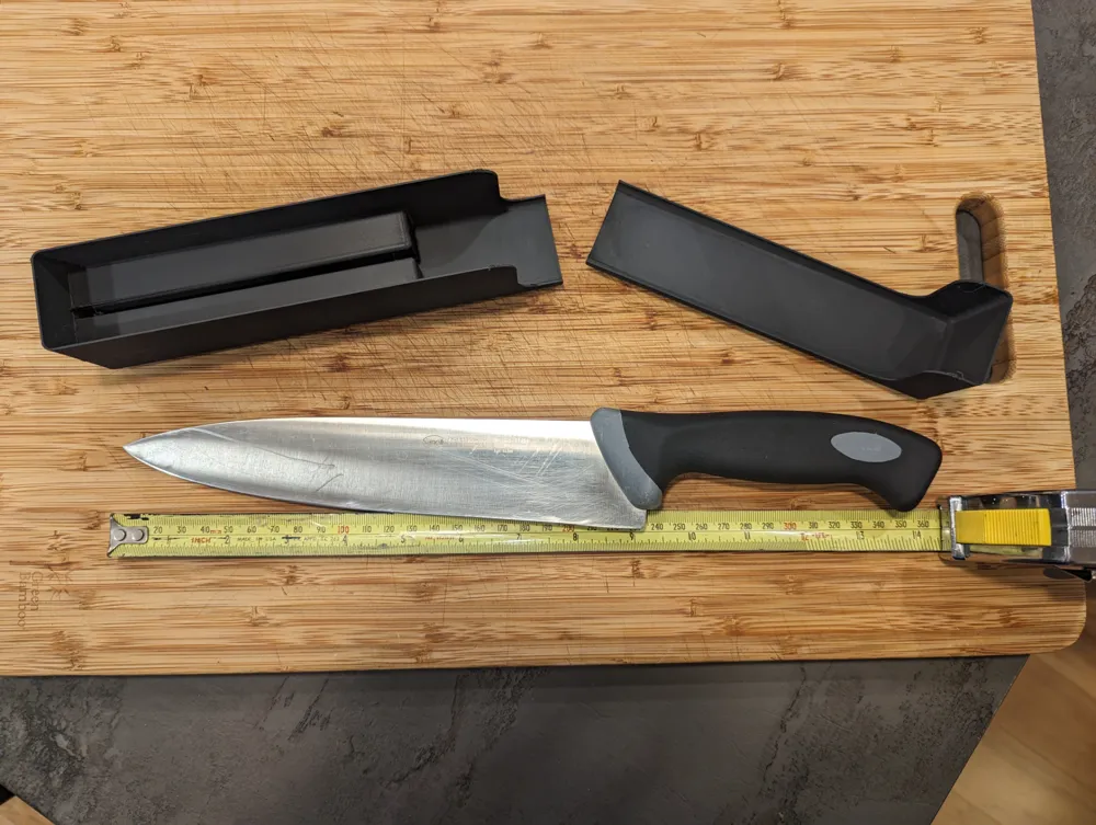 Soporte para cuchillos de cocina Gridfinity Remezclado por Christian Savard - MakerWorld