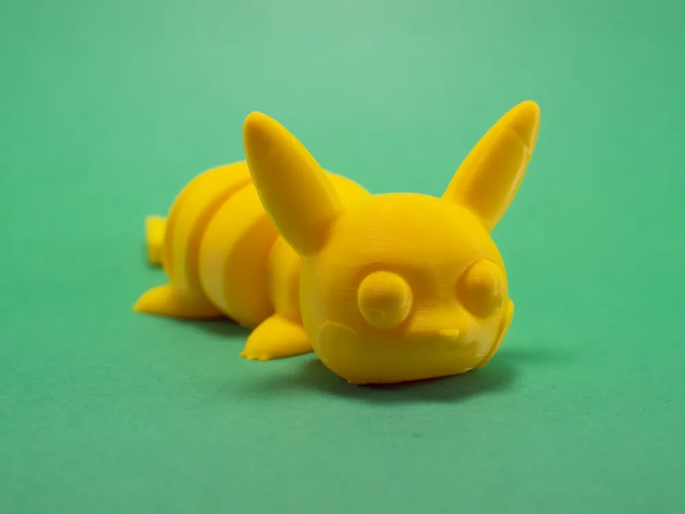 Articulated Pikachu - Print in Place by Craft Kiwi Designs - MakerWorld