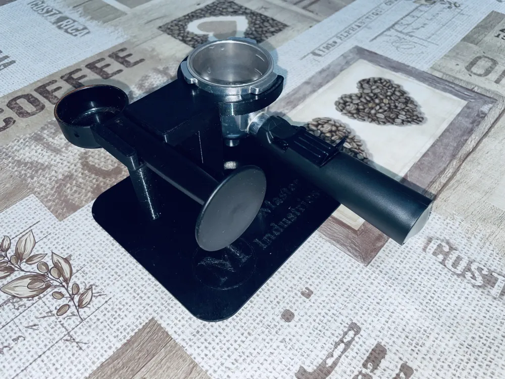 Portafilter & Coffee Scoop Holder - Free 3D Print Model - MakerWorld