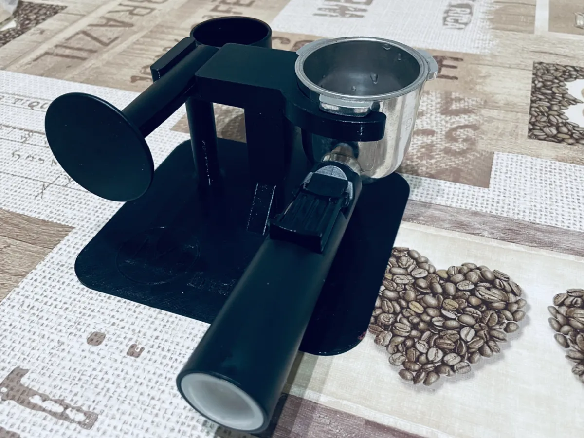 Portafilter & Coffee Scoop Holder - Free 3D Print Model - MakerWorld