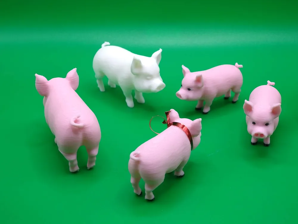 Pig miniature by 3D PRINT MakerWorld: Download Free 3D Models