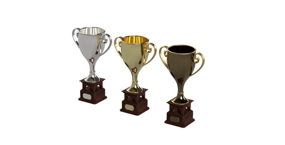 Cup Trophy 1st 2nd 3rd by 2d printing enthusiast - MakerWorld