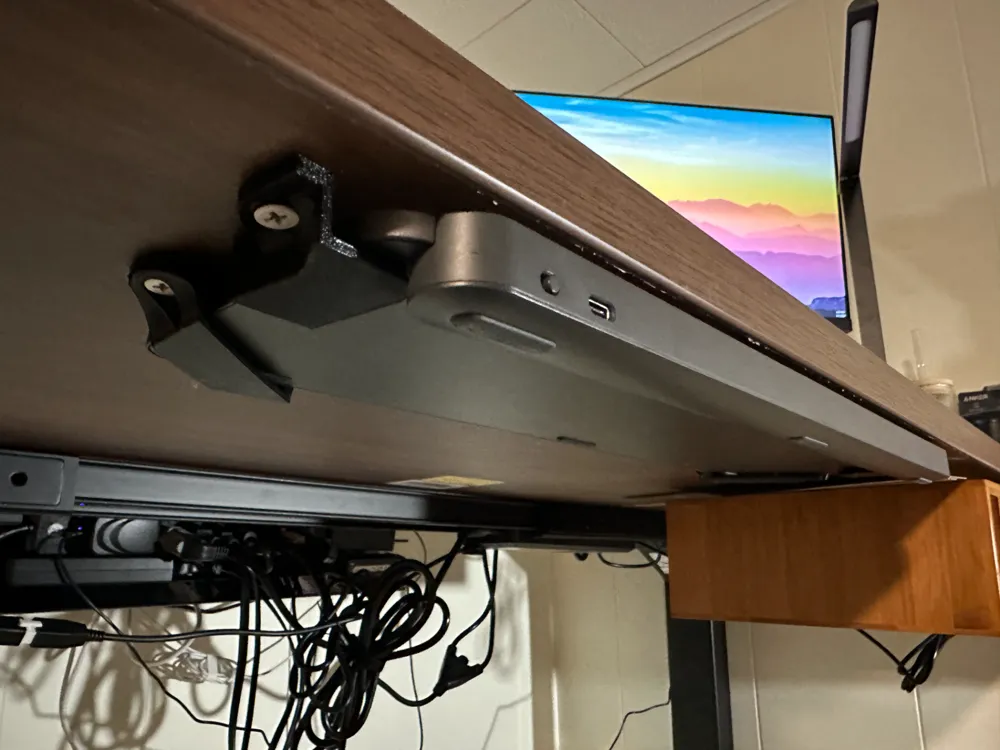 Under Desk Storage Mount for Keyboard MX Keys by Vault 3D Design ...