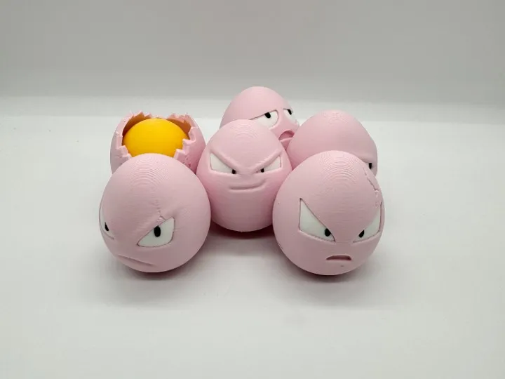 Exeggcute Multicolor by entroisdimensions_figurine MakerWorld: Download ...