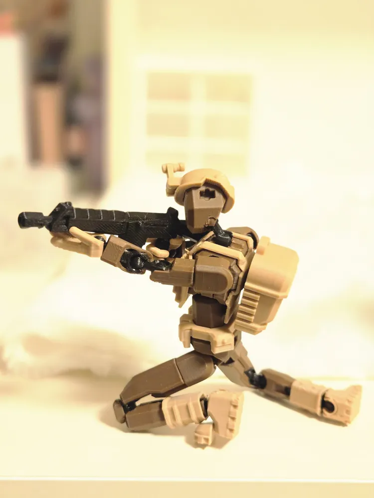 Proto 9 V2 action figure Basic Military Pack - Free 3D Print Model ...