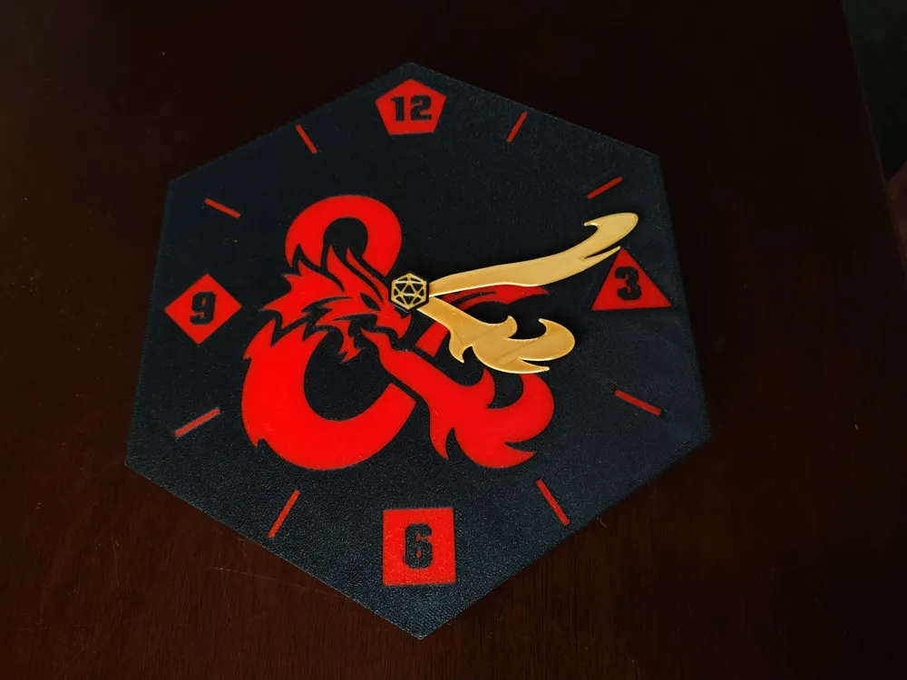 DnD Clock by rpgsymbols - MakerWorld