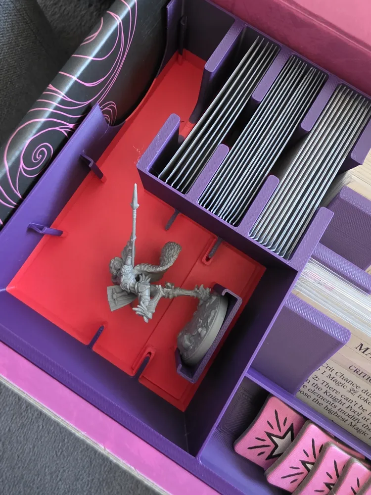 Kingdoms Forlorn Knight Box Insert - Free 3D Print Model - MakerWorld