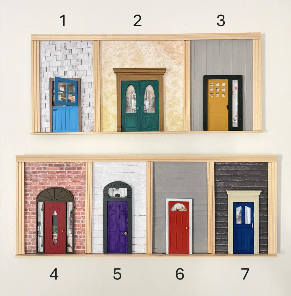 1:24 Scale Doors by Brewno MakerWorld: Download Free 3D Models