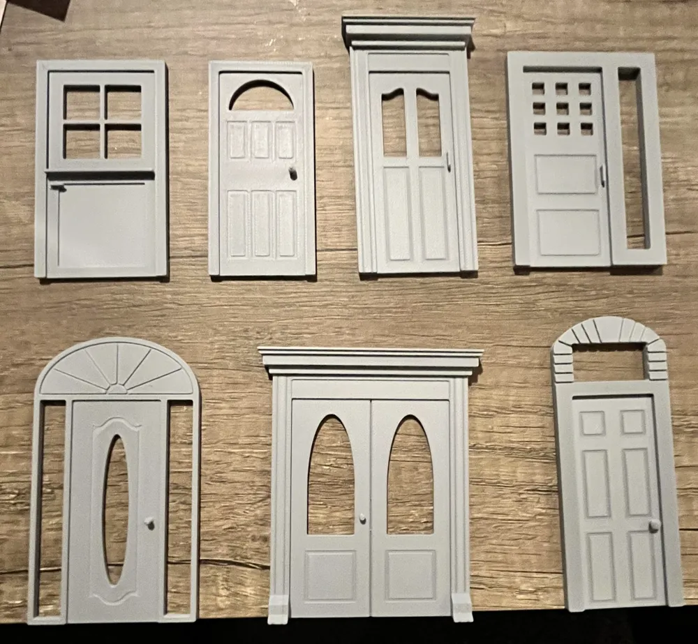 1:24 Scale Doors by Brewno MakerWorld: Download Free 3D Models