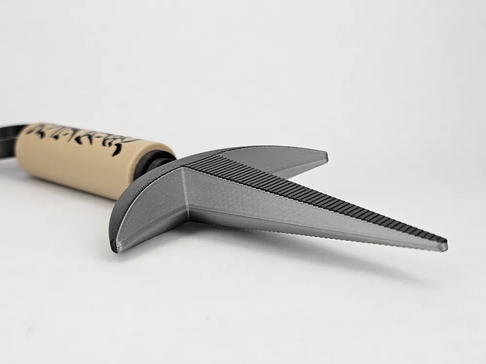 Hiraishin Kunai - Flying Raijin Kunai (245mm) - Free 3D Print Model ...