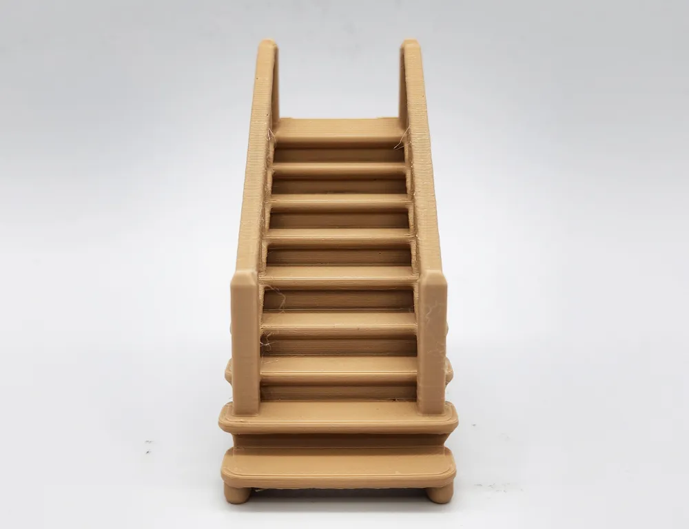 Wooden Staircase Miniature by Triple G Workshop - MakerWorld