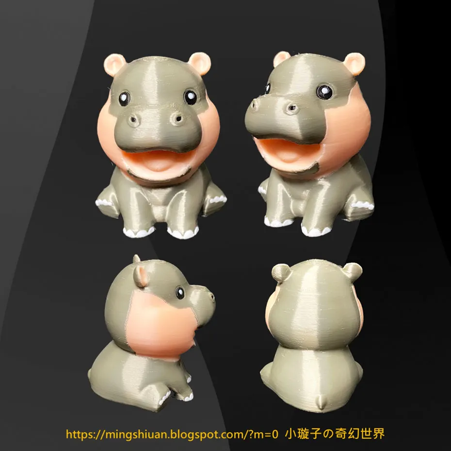 Baby Hippo & Moo Deng Color Scheme 小河馬 & 彈跳豬Moo Deng 配色 by mingshiuan99 ...