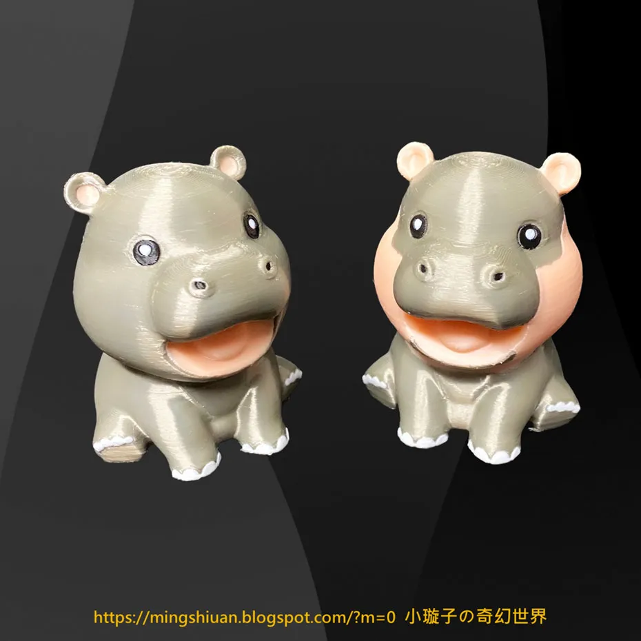 Baby Hippo & Moo Deng Color Scheme 小河馬 & 彈跳豬Moo Deng 配色 by mingshiuan99 ...