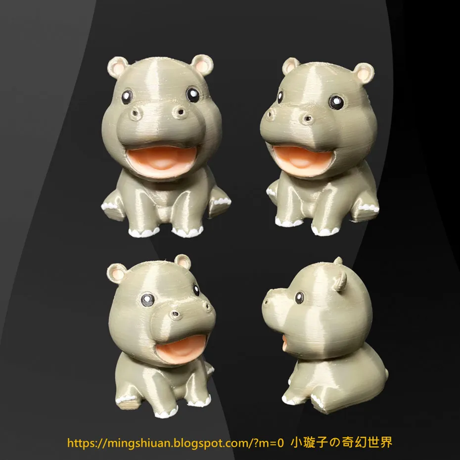 Baby Hippo & Moo Deng Color Scheme 小河馬 & 彈跳豬Moo Deng 配色 by mingshiuan99 ...