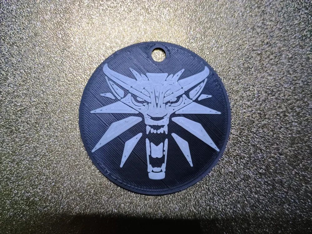 Witcher keychain by Lt_Frogger16 - MakerWorld