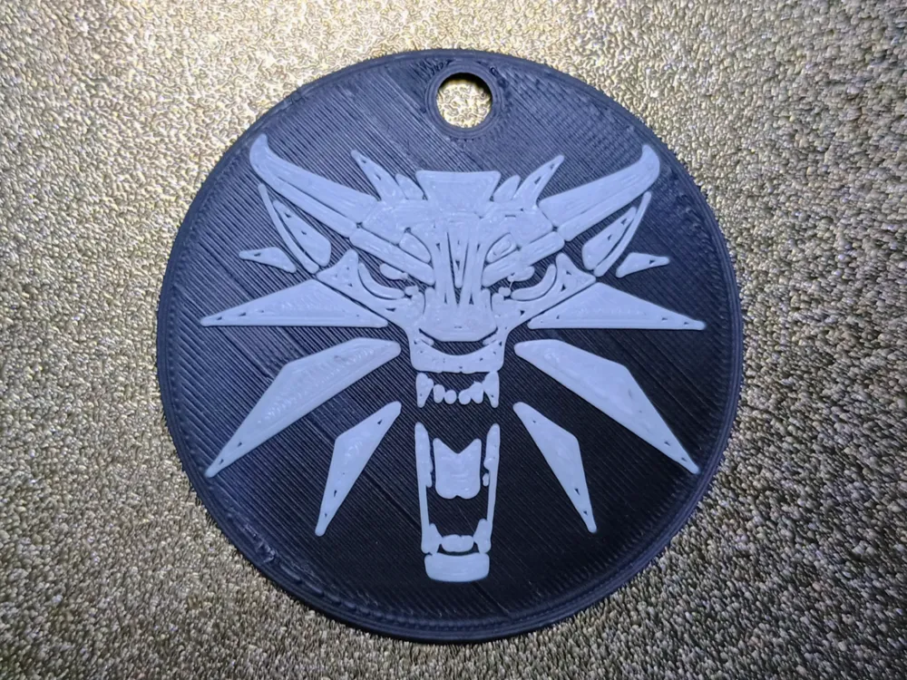 Witcher keychain by Lt_Frogger16 - MakerWorld