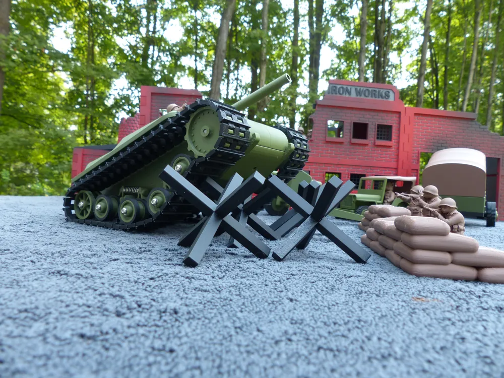 Brick Tank-X - Free 3D Print Model - MakerWorld