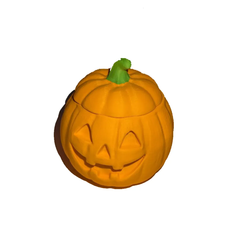 Halloween Candy Jar / Pumpkin-shaped Candy Container by Kontrol ...