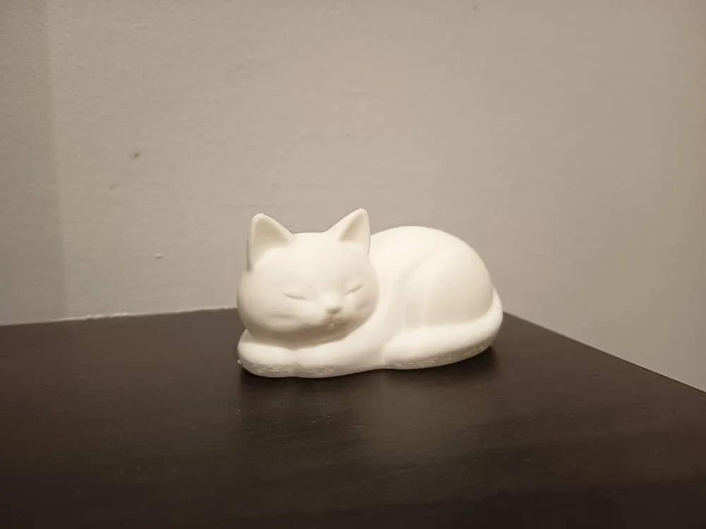 Sleeping Cat - Free 3D Print Model - MakerWorld