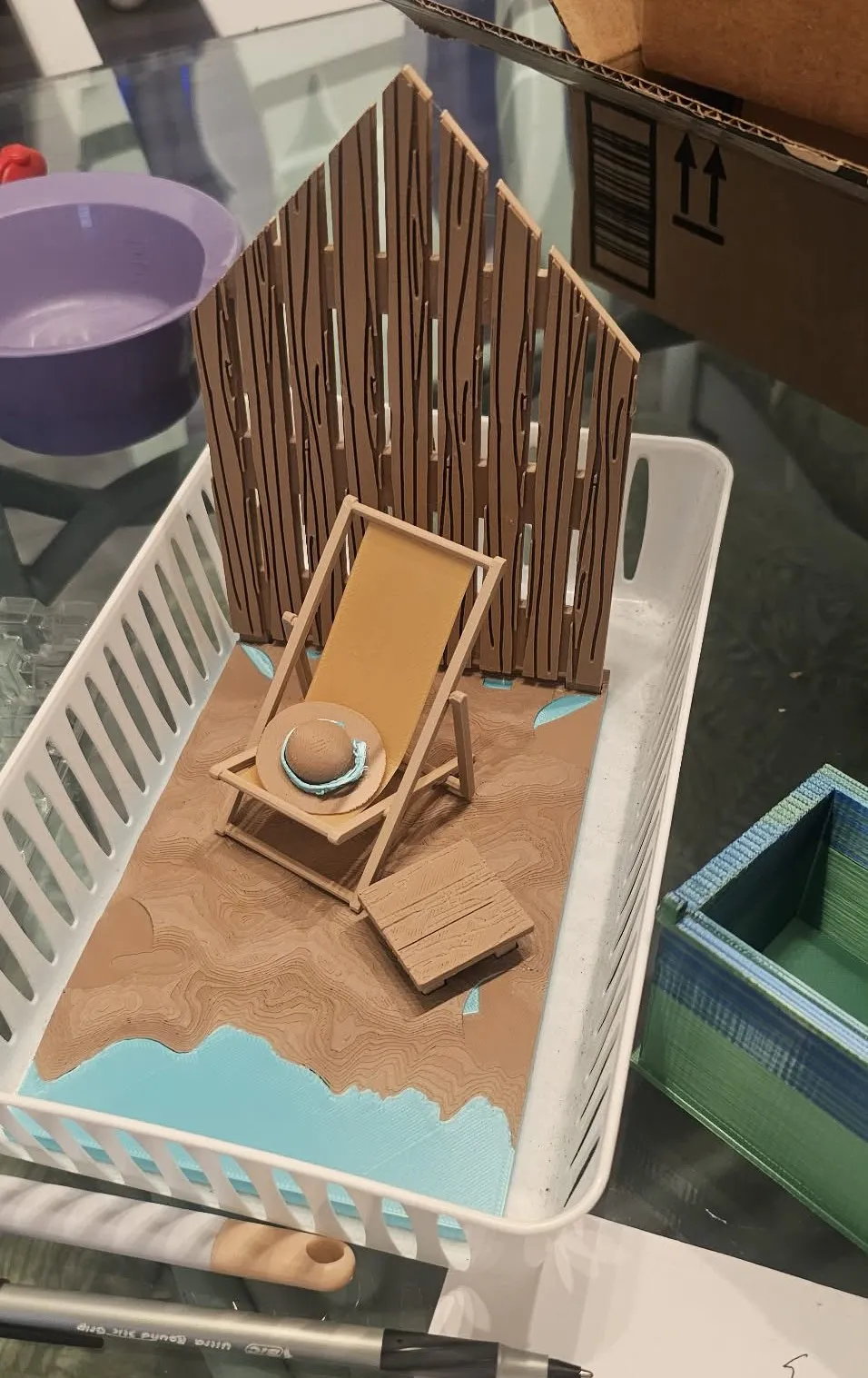 Beach Nook - Free 3D Print Model - MakerWorld
