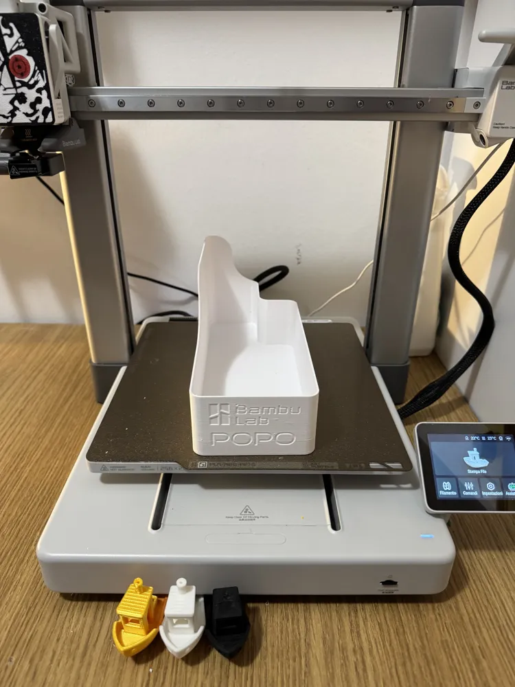 popo bin Bambu Lab A1 scrap and waste collection by MAD3D.DESIGN ...