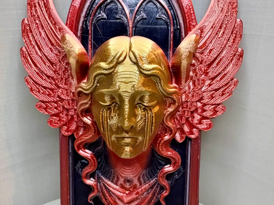 The Weeping Seraph – Wall Guardian by Dalren Kaldulren MakerWorld ...