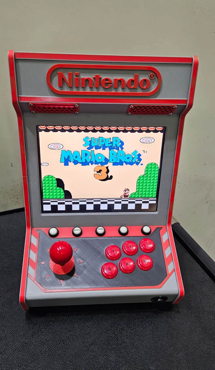 Nintendo Marquee for Mini Arcade by LucasWORX - MakerWorld