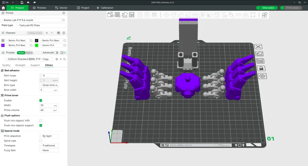 [3DP RNS] Archnion V1.0 (3D Printed Robot) by 3DP RNS - MakerWorld