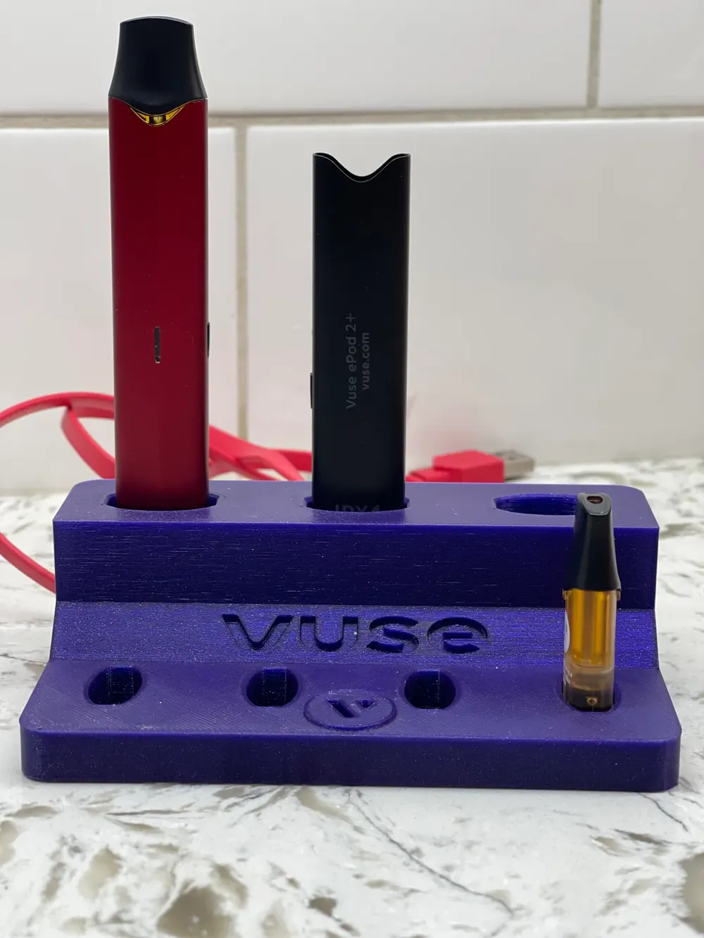 Vuse ePOD 2+ STORAGE CHARGE STATION by RETIRED GUY 3D PRINTING - MakerWorld