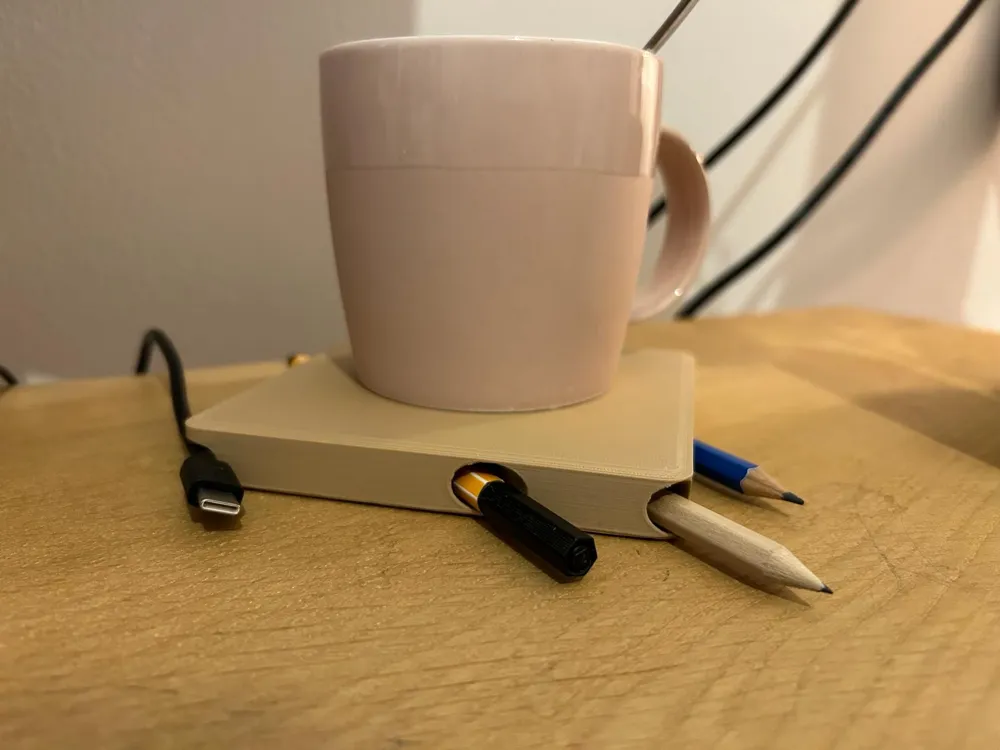 Clean mug and pen holder for your desk by _PJR - MakerWorld