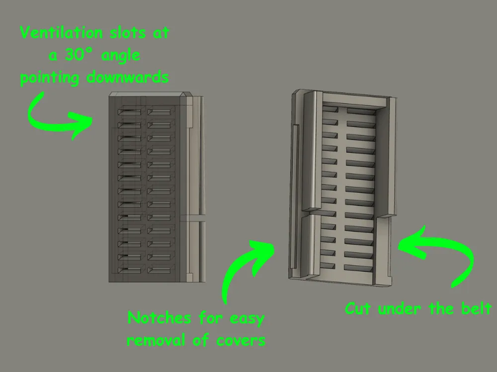 Bambu Lab Stepper Motor Cover with ventilation by Piotr_C - MakerWorld