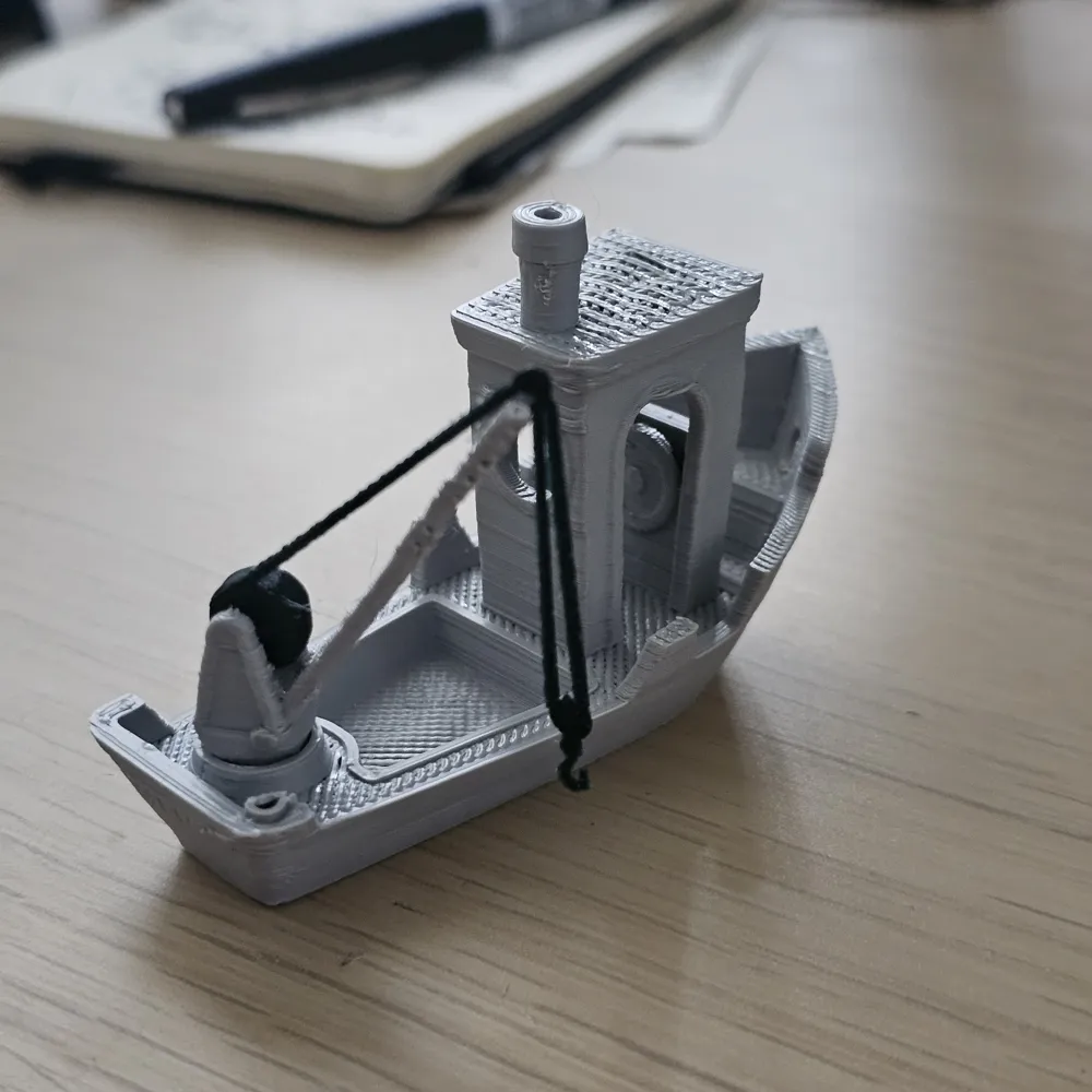 Crainchy - Benchy with moving crane by Logr47MakerWorld: Download Free ...