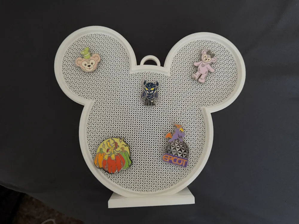 Mickey Pin Board - Free 3D Print Model - MakerWorld