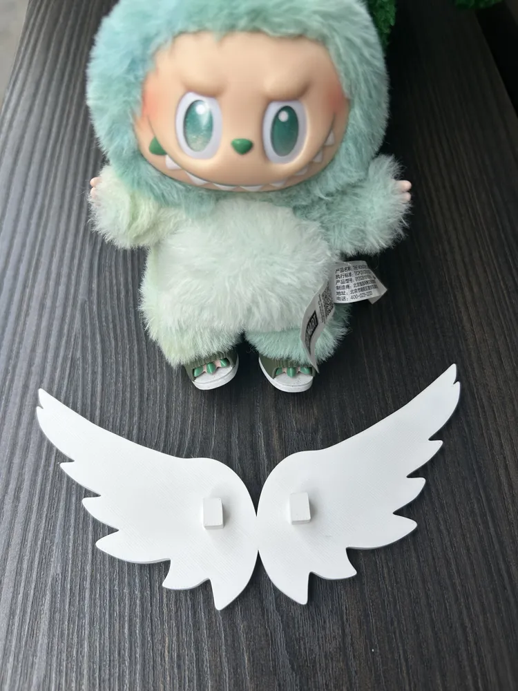 LABUBU - Angel Wings - Free 3D Print Model - MakerWorld