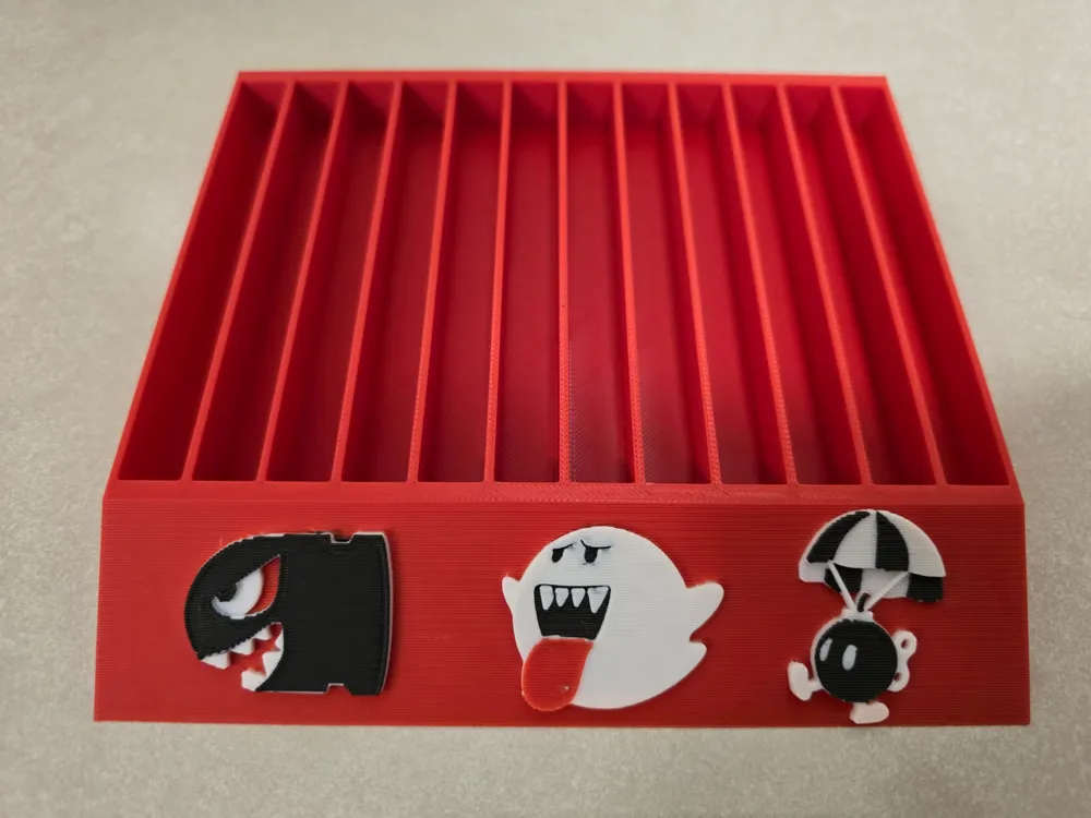 Nintendo Switch Game Holder - BulletBill, Boo, Bob by 3D Printzz ...