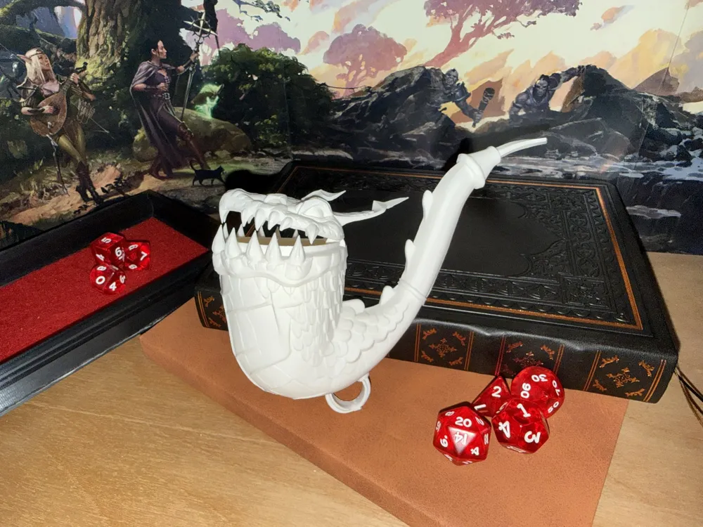 Pipe of Smoke Monsters - D&D Magic Item Cosplayv - Free 3D Print Model ...