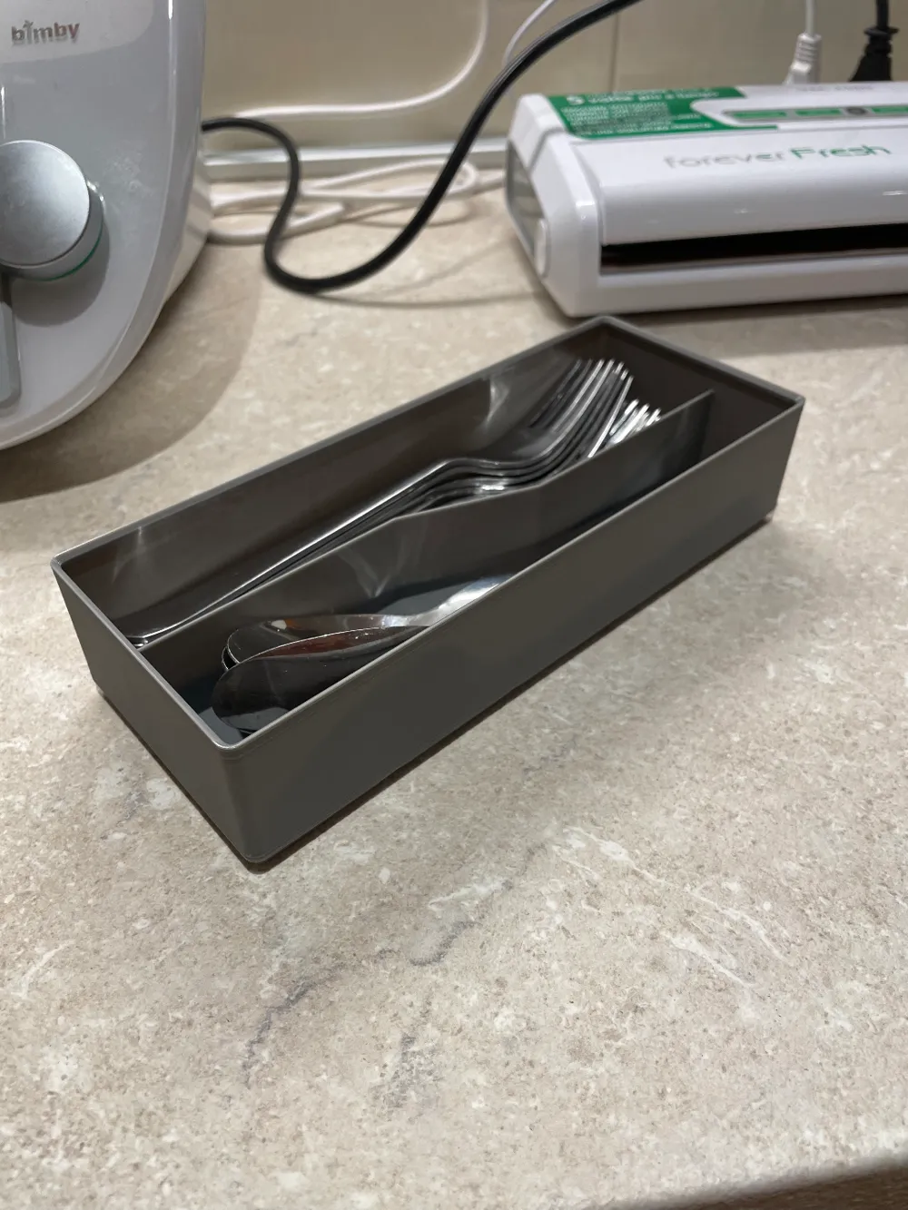 Gridfinity fork and spoon by Andrianopolino - MakerWorld